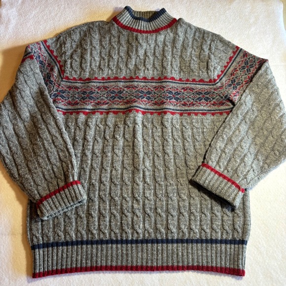 Toggery Shop | Sweaters | Vintage Toggery Shop Mens Cable Knit Sweater ...